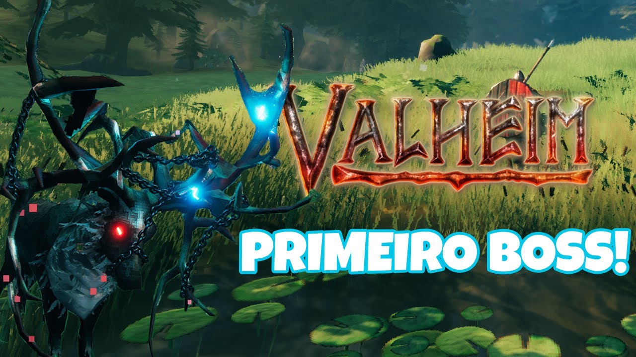 VALHEIM - ENFRENTEI O PRIMEIRO BOSS! - FLEEUR - YouTube