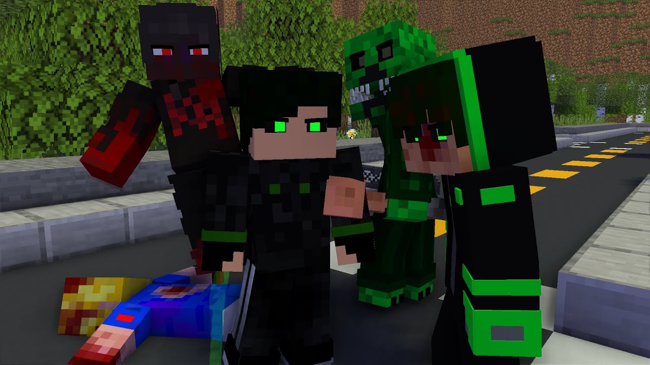 chasing ghost- a minecraft original music video - YouTube