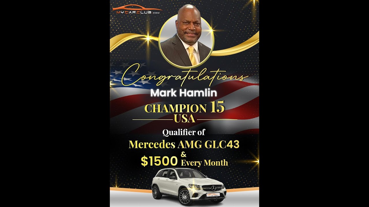 MyCarClub First Mercedes Car Qualifier & Champion 15 - Mark Hamlin Virginia USA - YouTube