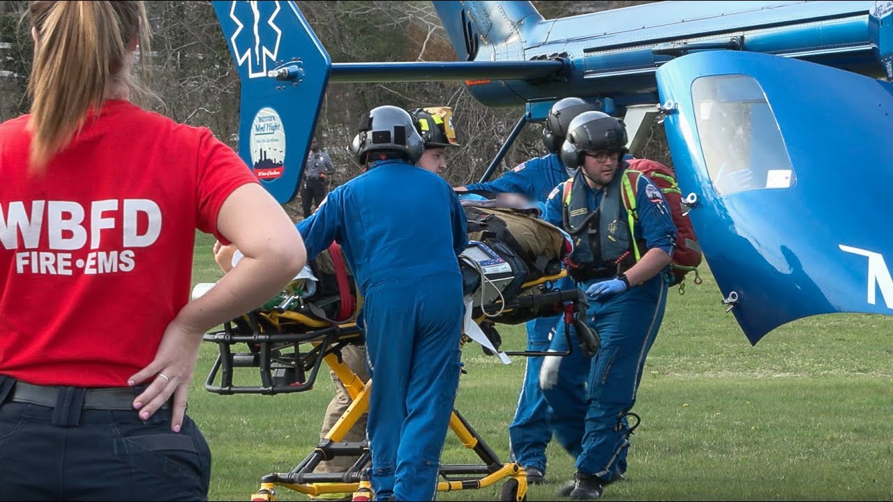 WATCH *** MOTORCYCLIST SUFFERS SERIOUS LEG FRACTURES AFTER COLLISION IN ...