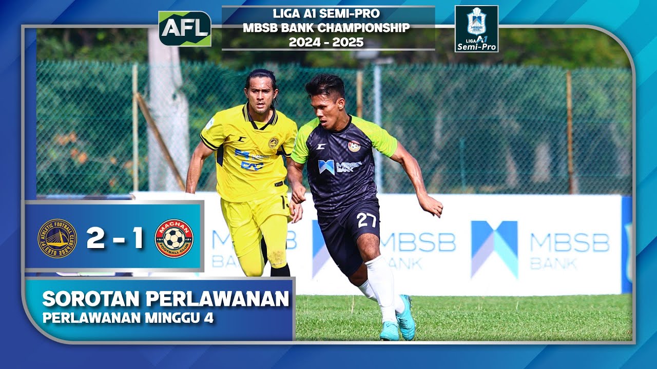 Sorotan Perlawanan | PT Athletic FC lwn Machan Football Club (29 Jun ...