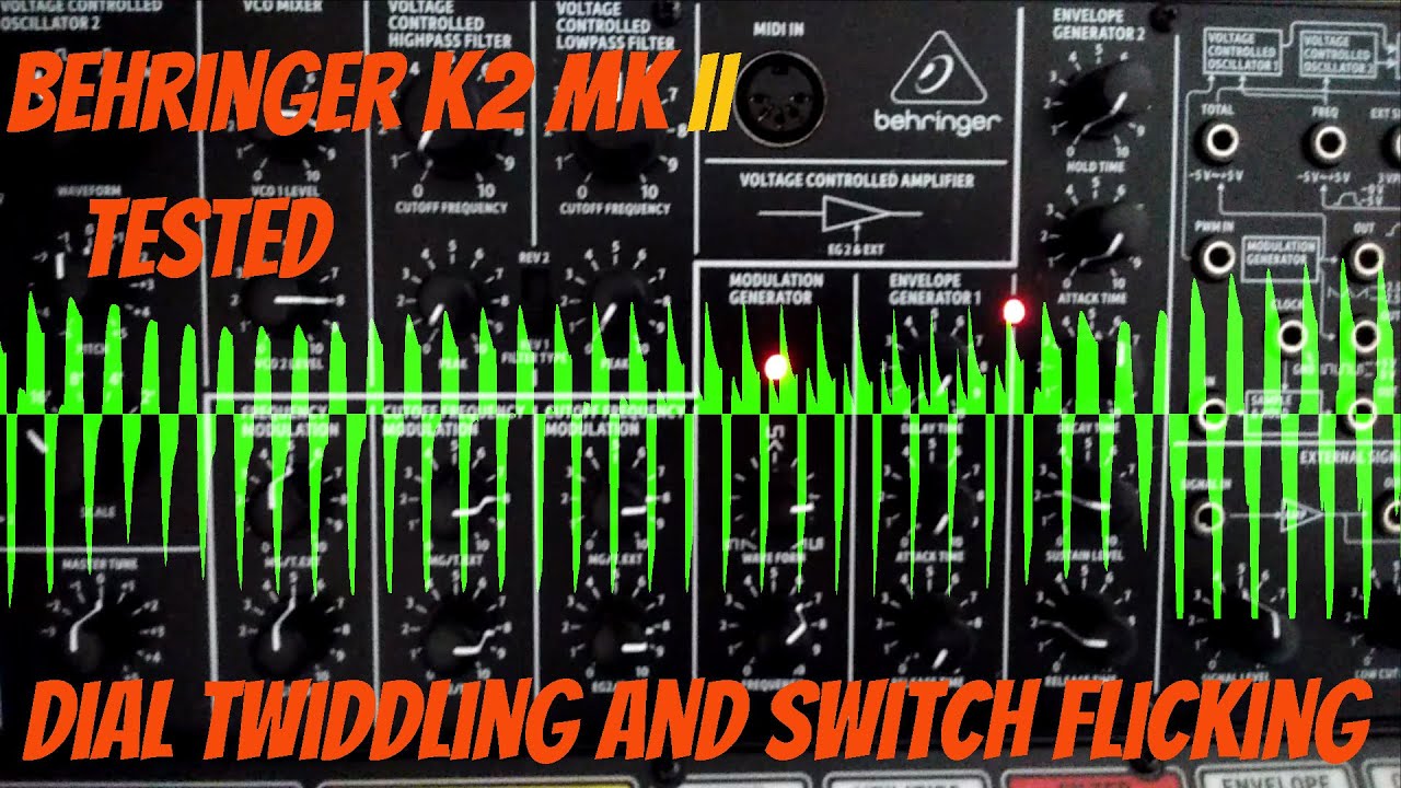 Behringer K2 MK2 Deep Dive - No Talking just Tweaking - YouTube