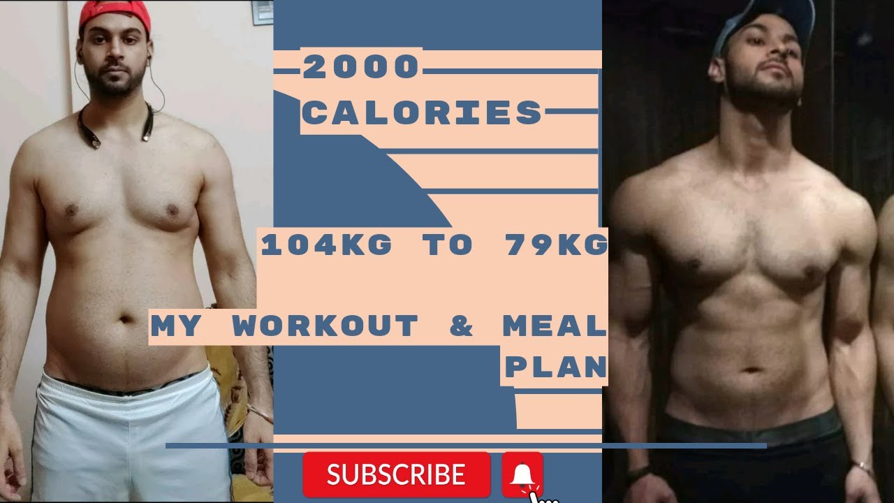 My Workout Routine and Diet Plan | Fat to Fit | 104 kg to 79 kg ...