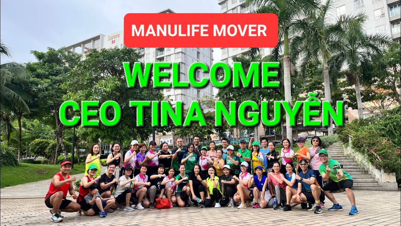 MAMULIFE MOVER CÙNG TINA NGUYỄN | CEO MANULIFE VIỆT NAM 23/07/2023 ...