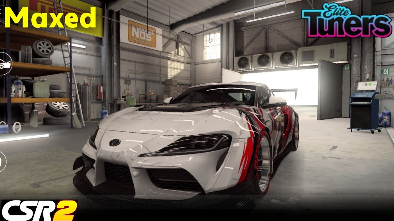 CSR2 Toyota GR Supra | Tune & Shift for (6.97x Sec) | Maxed tune, Max ...