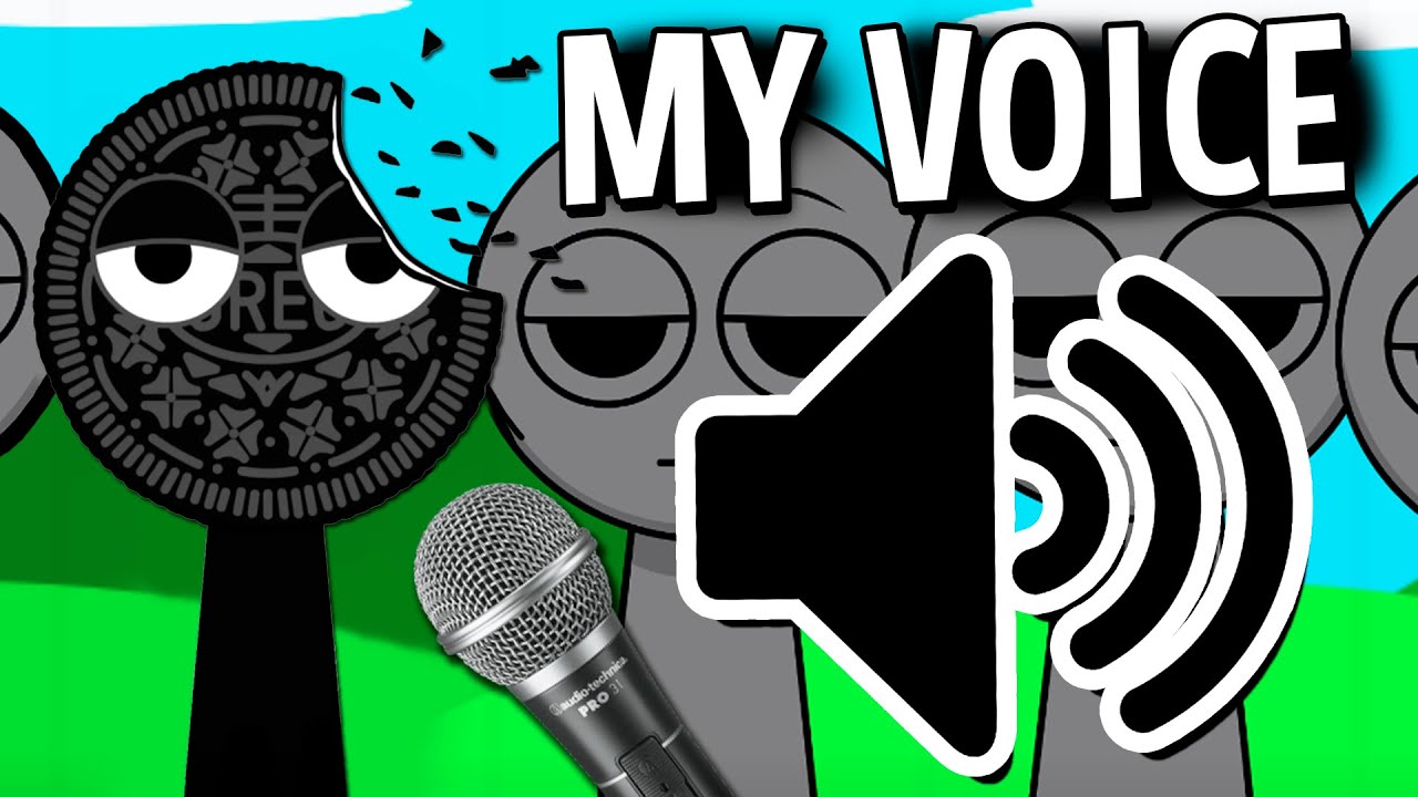 SPRUNKI OREO BUT WITH MY VOICE 😂 - YouTube