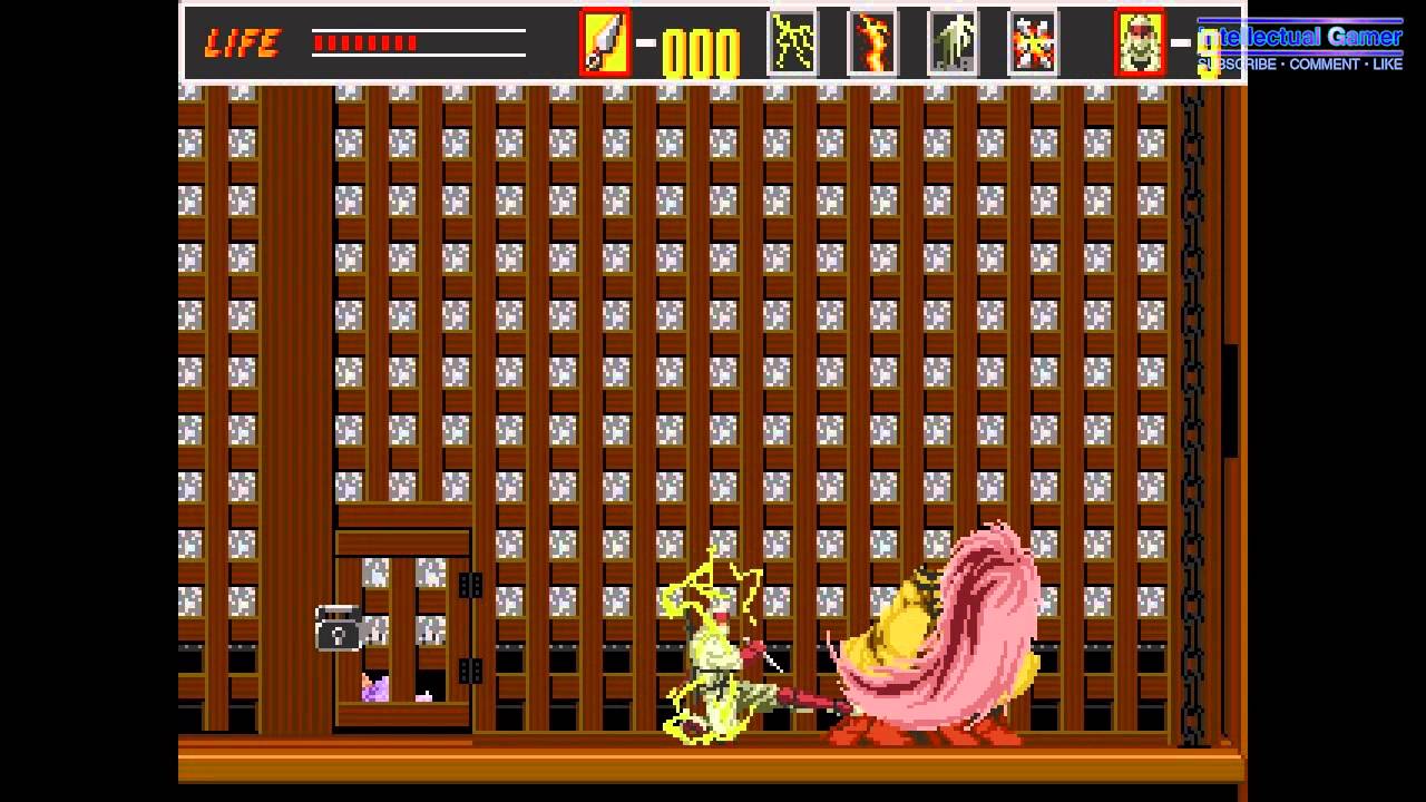 The Revenge Of Shinobi, Super Shinobi Final Boss Naoko Dies Ending #2 ...