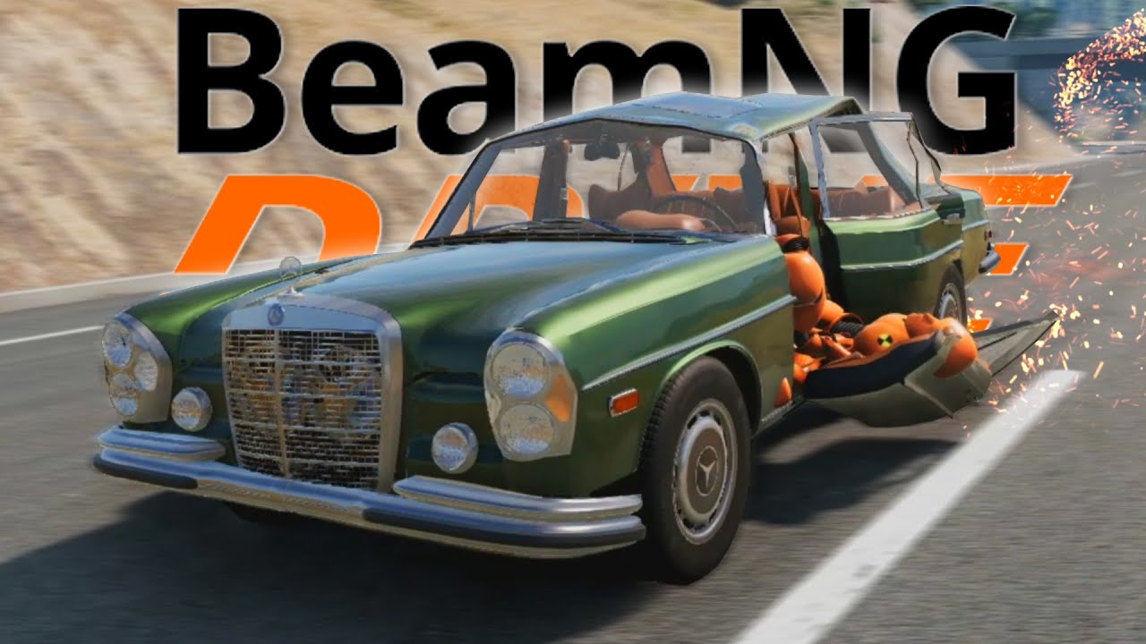 MERCEDES-BENZ W109 300SEL! - BEAMNG.DRIVE MODS - YouTube