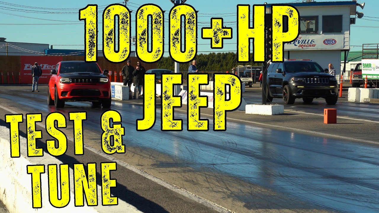 jeep trackhawk 1000 hp - YouTube