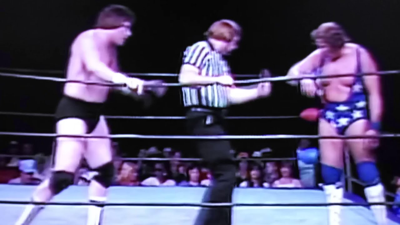 Bob Roop Vs Ted DiBiase Mid South Wrestling 1982 - YouTube