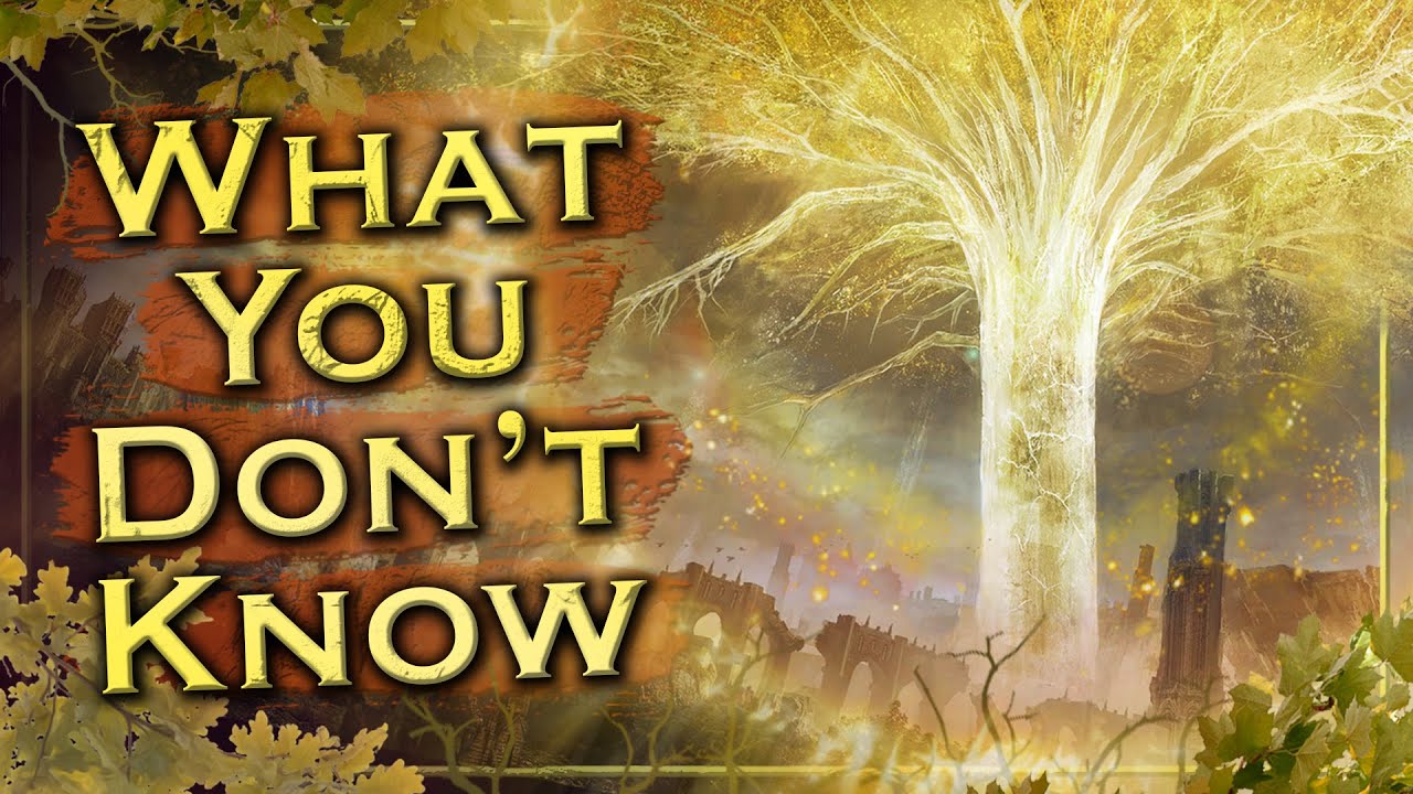 ELDEN RING LORE | The Secrets of The Erdtree - YouTube