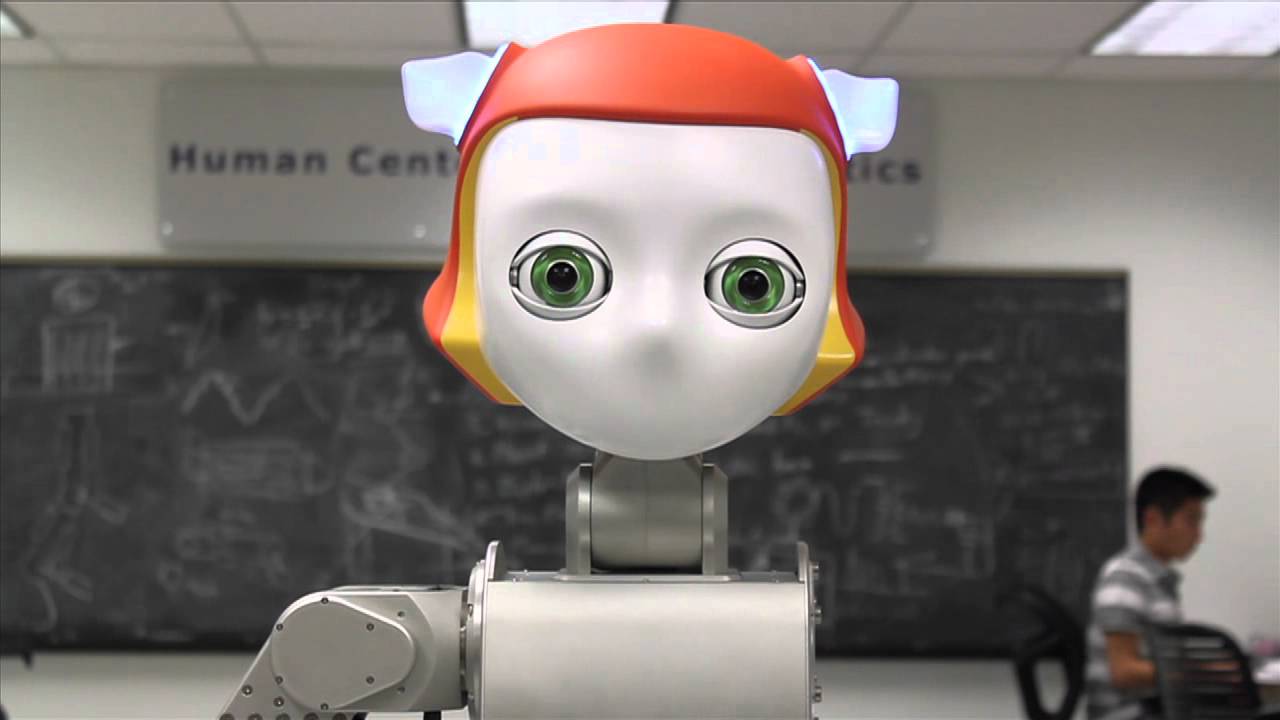 Meka S2 Humanoid Head - YouTube