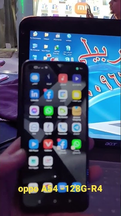 oppo a54 128G - R4 - YouTube