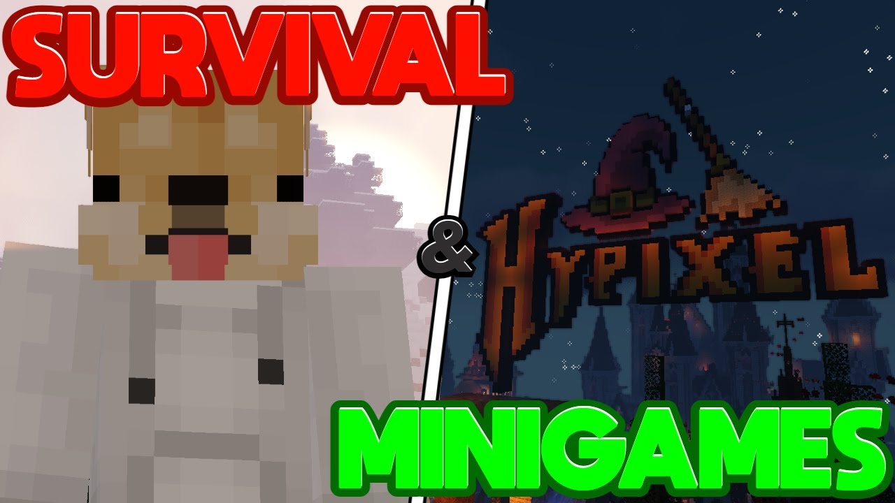 PLAYING HYPIXEL MINIGAMES!!! | MINECRAFT - YouTube