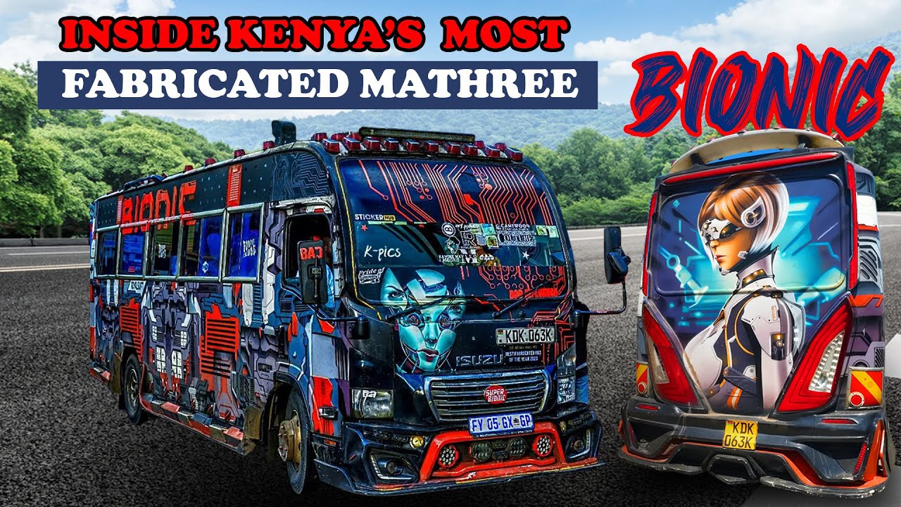 Riding in Style: The Nganya That Won 'BEST FABRICATED' Award in kenya ...