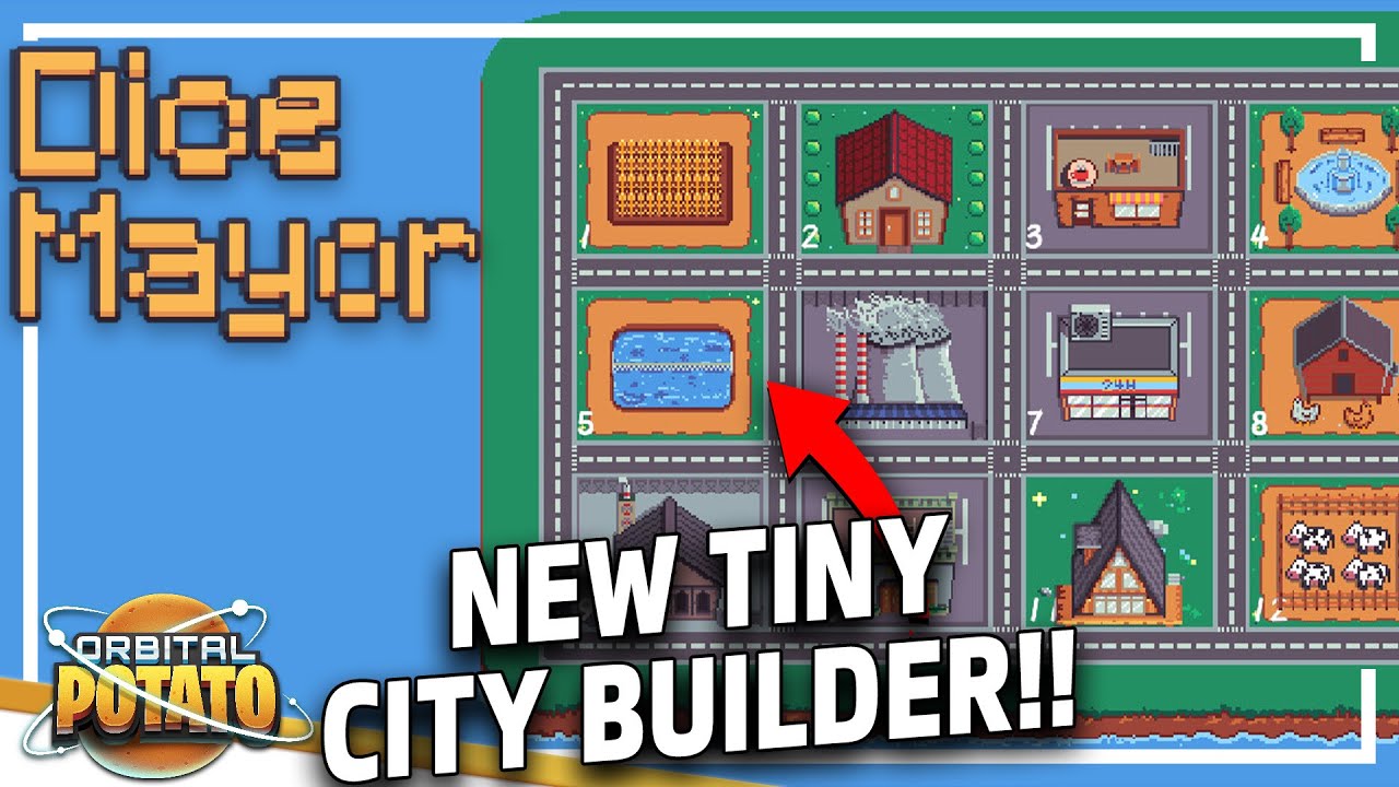 NEW RANDOM City Builder!! - Dice Mayor - Minimalist Roguelike City ...