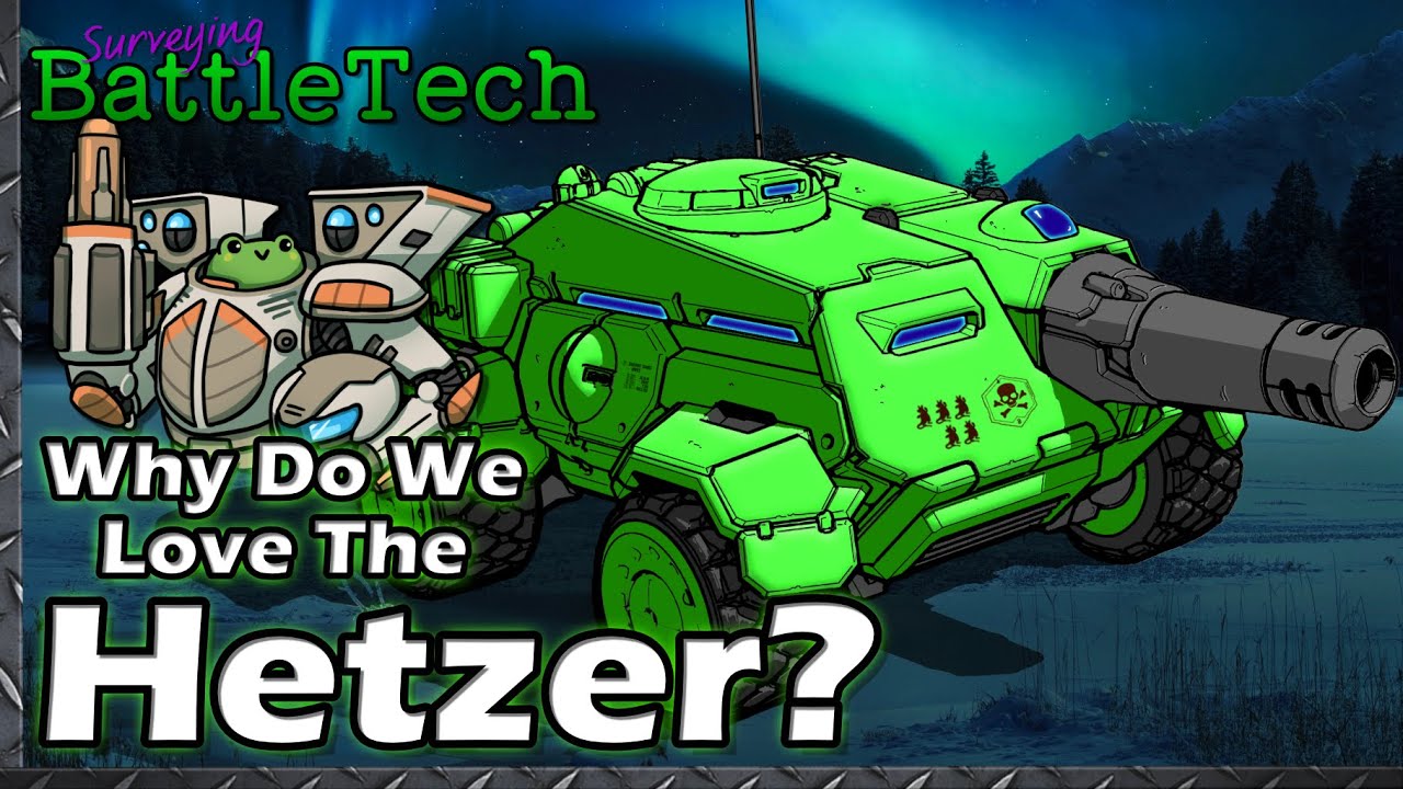 Why Do We Kinda Like The Hetzer? #BattleTech Lore & History - YouTube