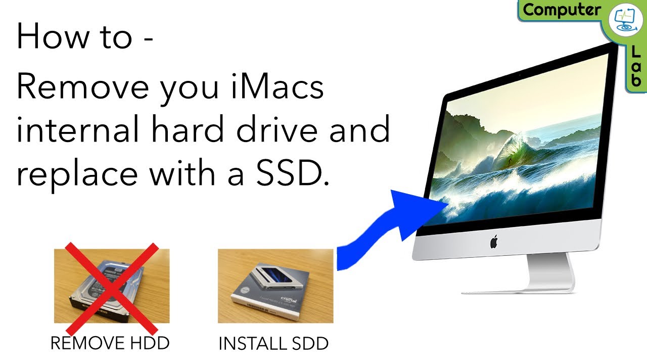 How to - Install SSD in iMac - YouTube