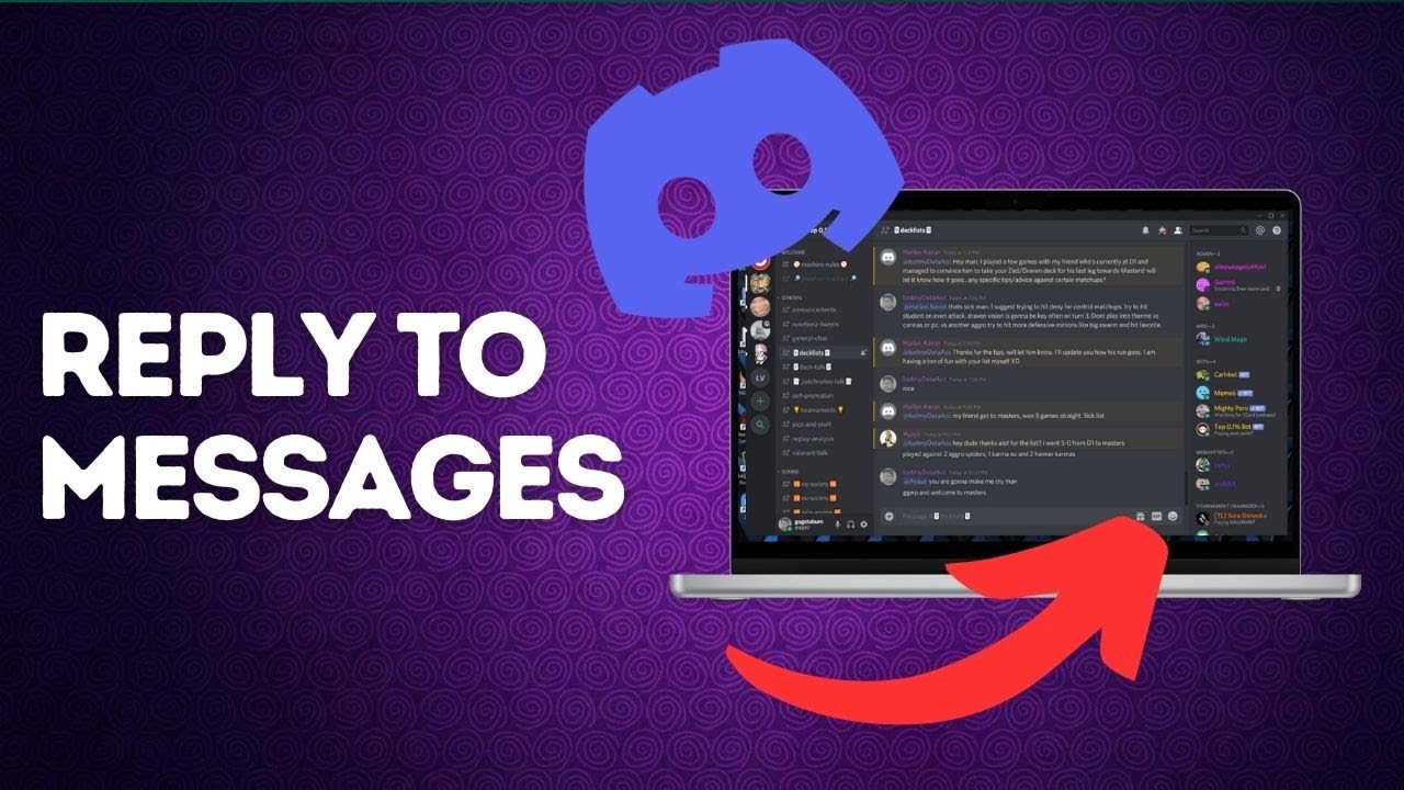 How to reply text message on Discord? - YouTube