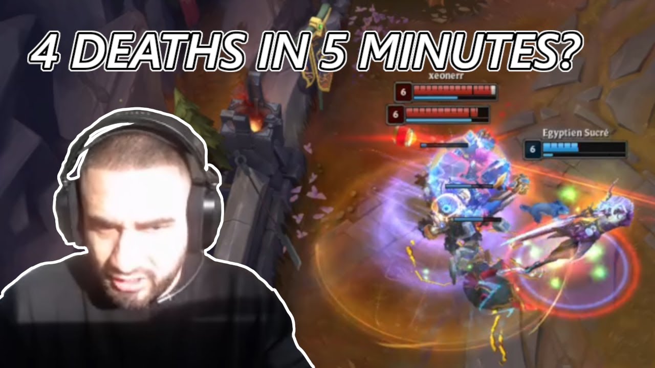 Detdert experiences the 10 death Yasuo for his Challenger rank up games ...