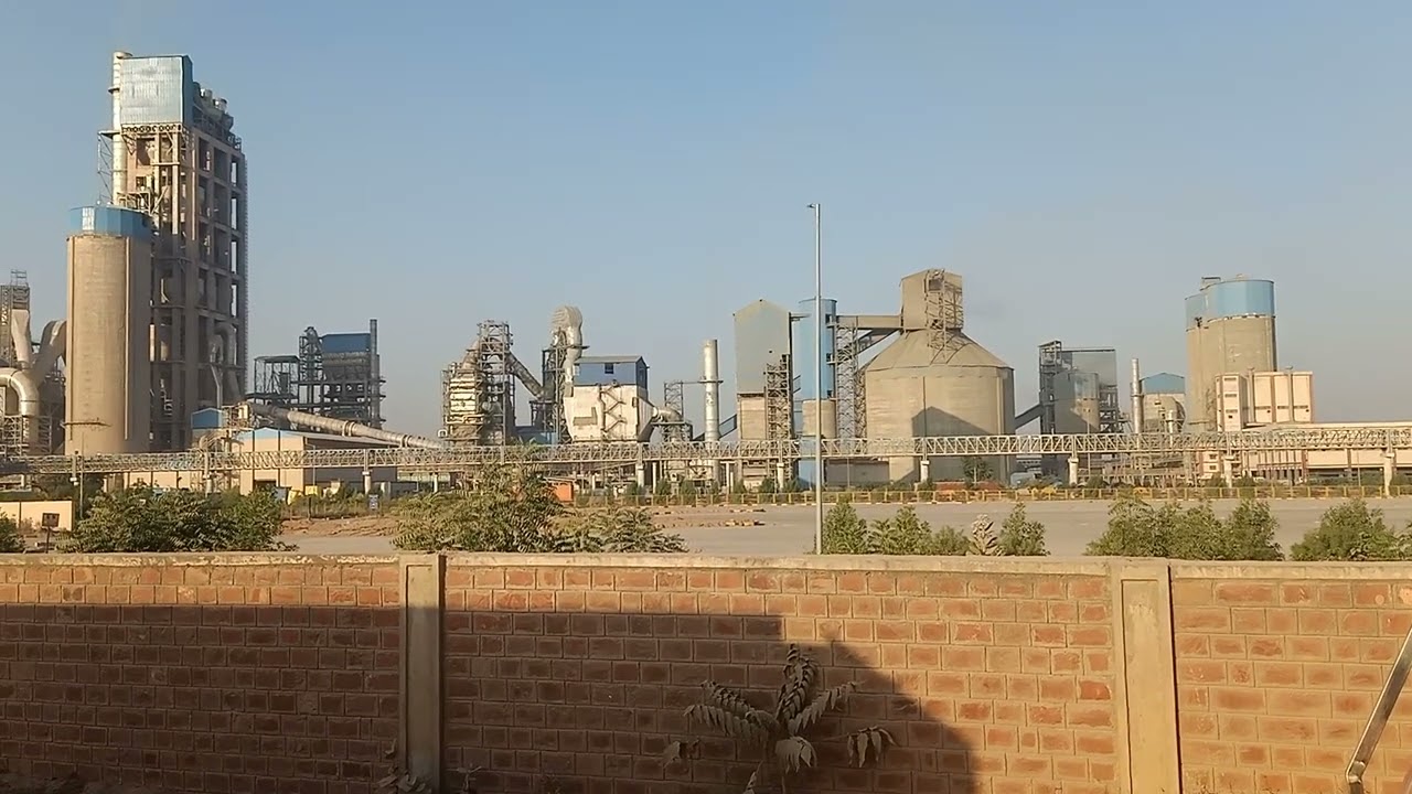 Ambuja cement factory 🏭 Naguar - YouTube