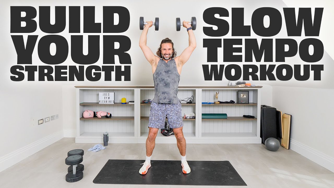 20 Minute Dumbbell Strength Tempo Workout | Joe Wicks Workouts - YouTube