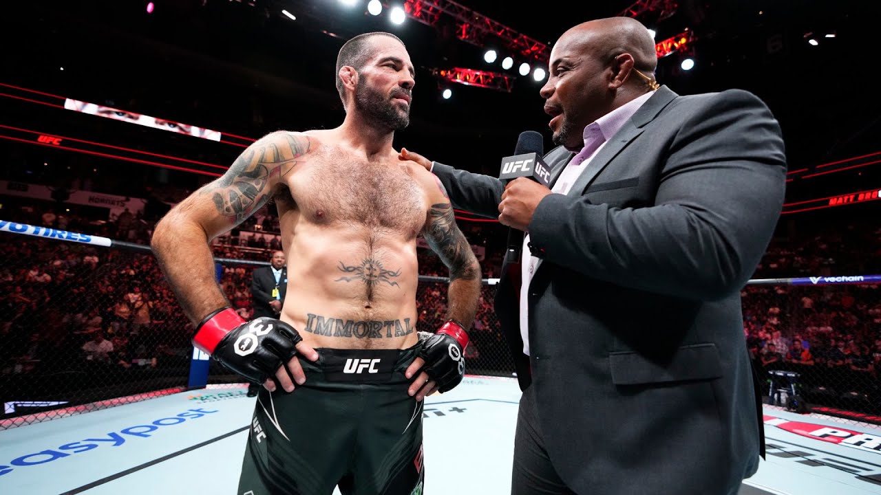 Matt Brown Octagon Interview | UFC Charlotte - YouTube