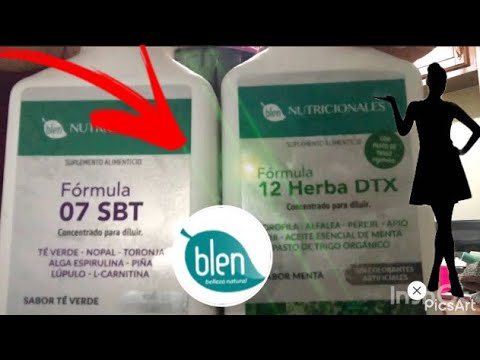 Fórmulas 12 herba DTX y 07 SBT DE blen, productos que te encantarán...🍀 ...