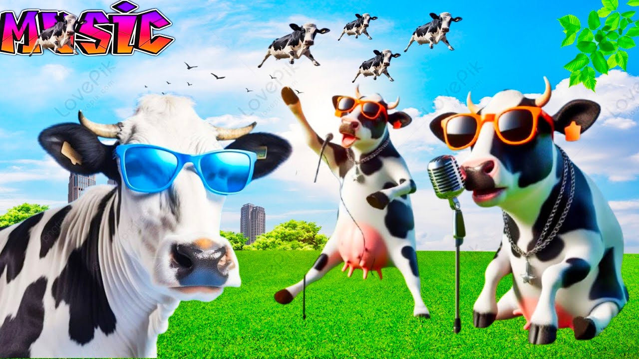 FUNNY COW DANCE - 49 | COW DANCE & COW VIDEO| DANCING COW - YouTube