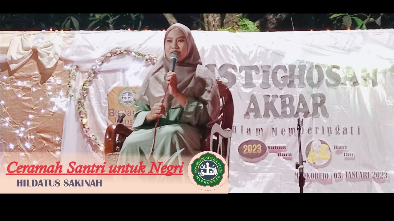 Ceramah Santri untuk Negri - YouTube