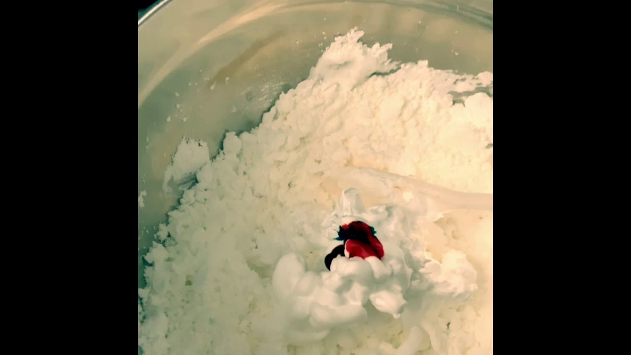 Snow Fluff Play dough - YouTube