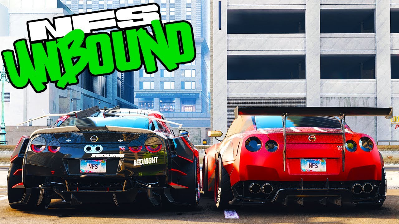 Insane WIDEBODY Nissan R35 GT-R Head to Head Race [] NFS UNBOUND [HD ...