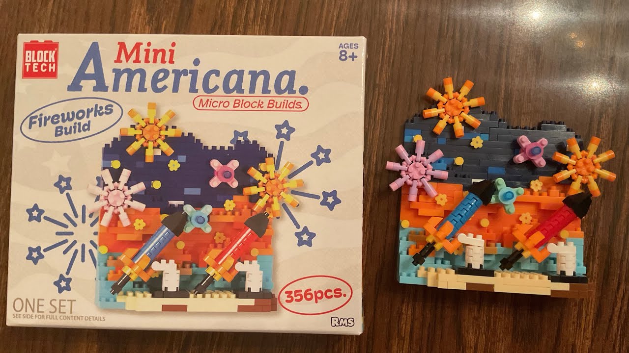 Let’s Build Block Tech Mini Americana Fireworks Build | LEGO ...