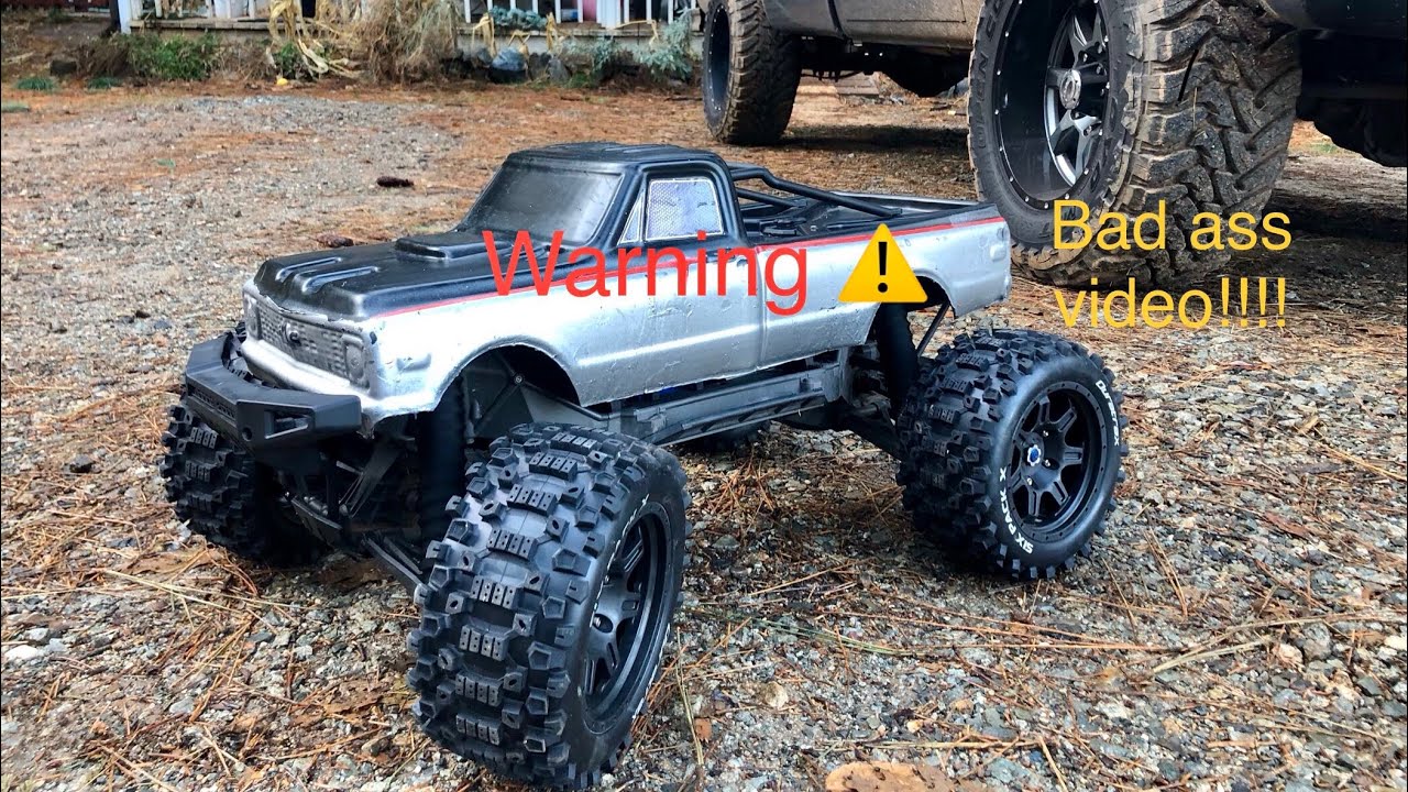 Traxxas Xmaxx best bash spot ever - YouTube