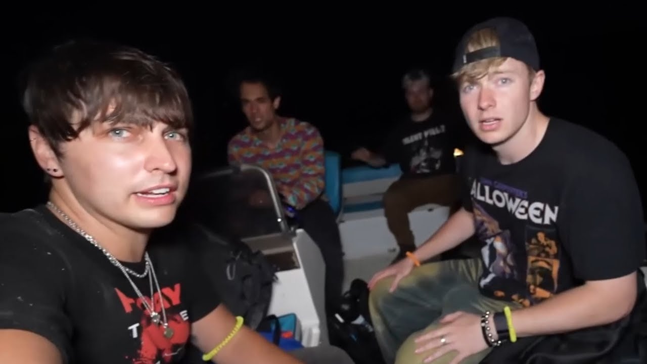 Sam And Colby Investigate The Most Haunted Island | Reaction Video ...