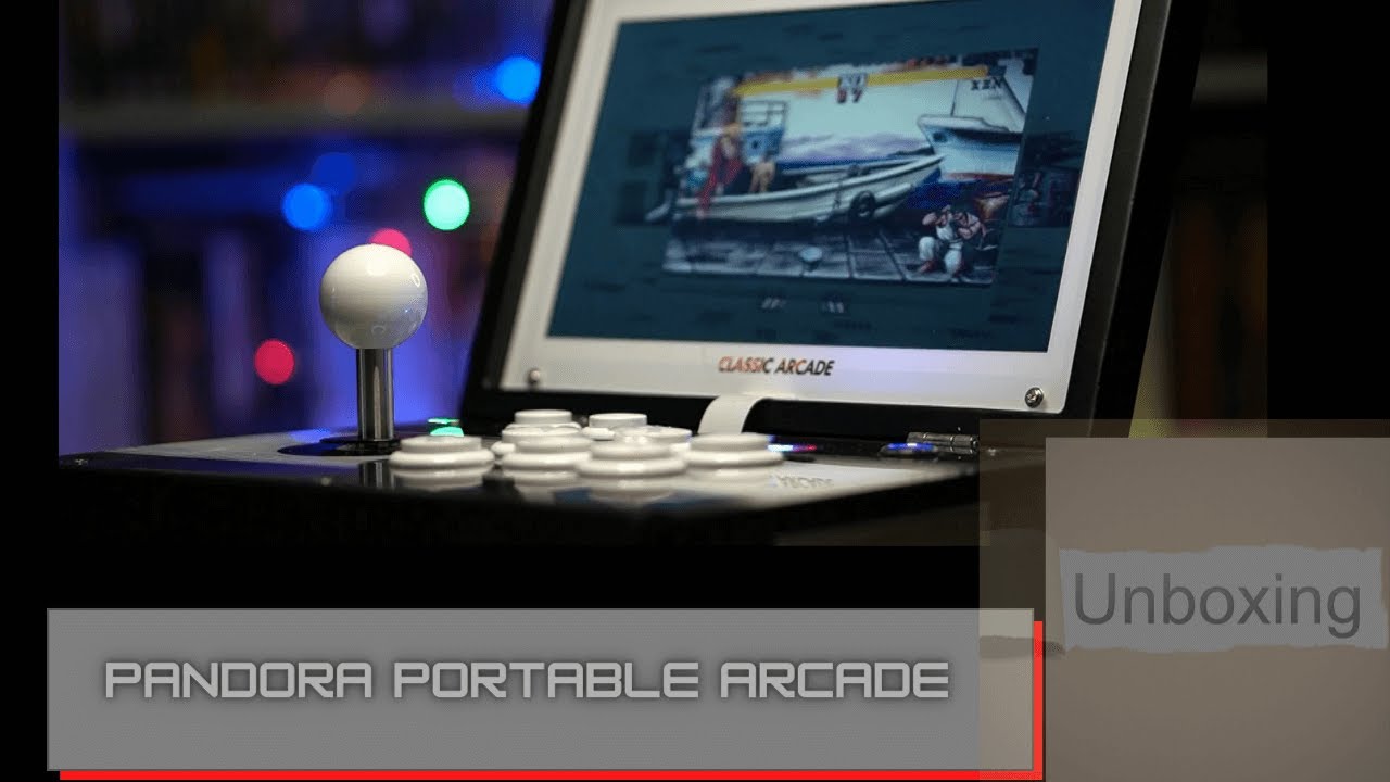 Pandora Games 3D Portable Arcade Console | Unboxing And Testing Of ...