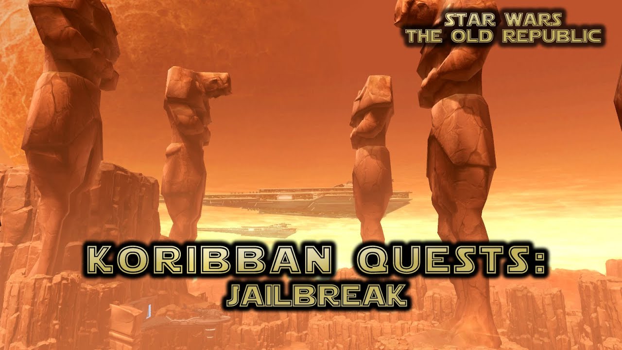 SWTOR Korriban Quests : Jailbreak - YouTube