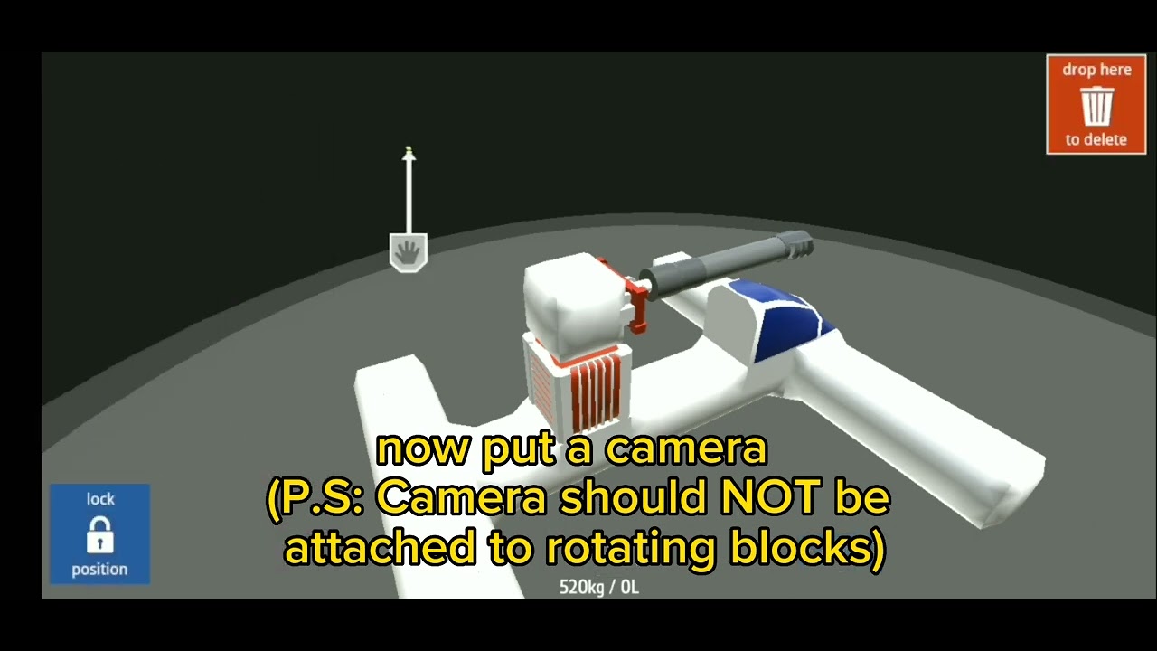 Camera rotatable gun simple planes tutorial - YouTube