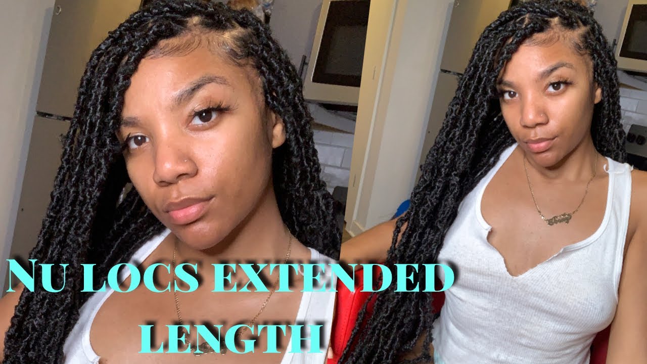 Nu locs soft locs extended length: the best natural distressed faux ...