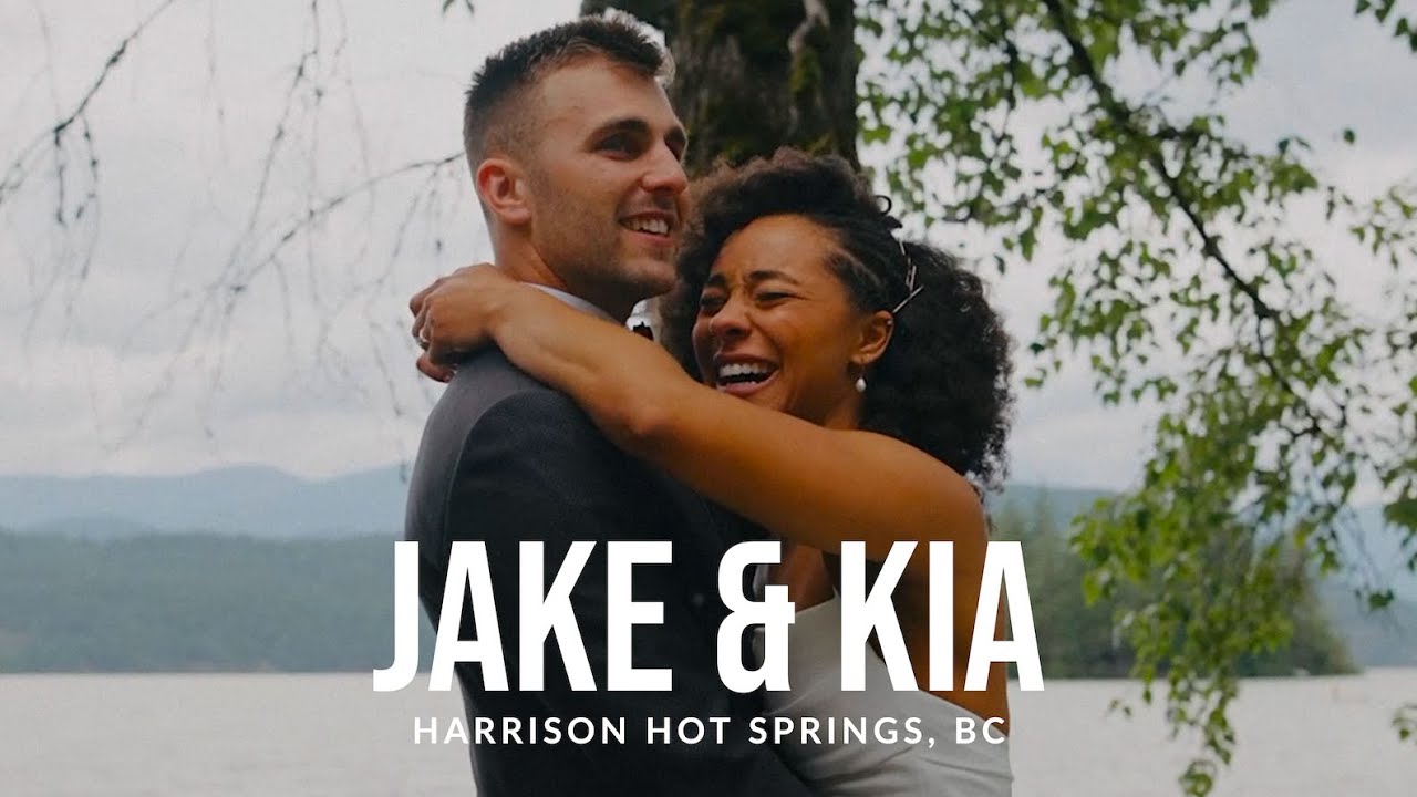 Tequila calms Bride & Groom's nerves | Lakeside party with Kia + Jake | Harrison Hot Springs, BC ...