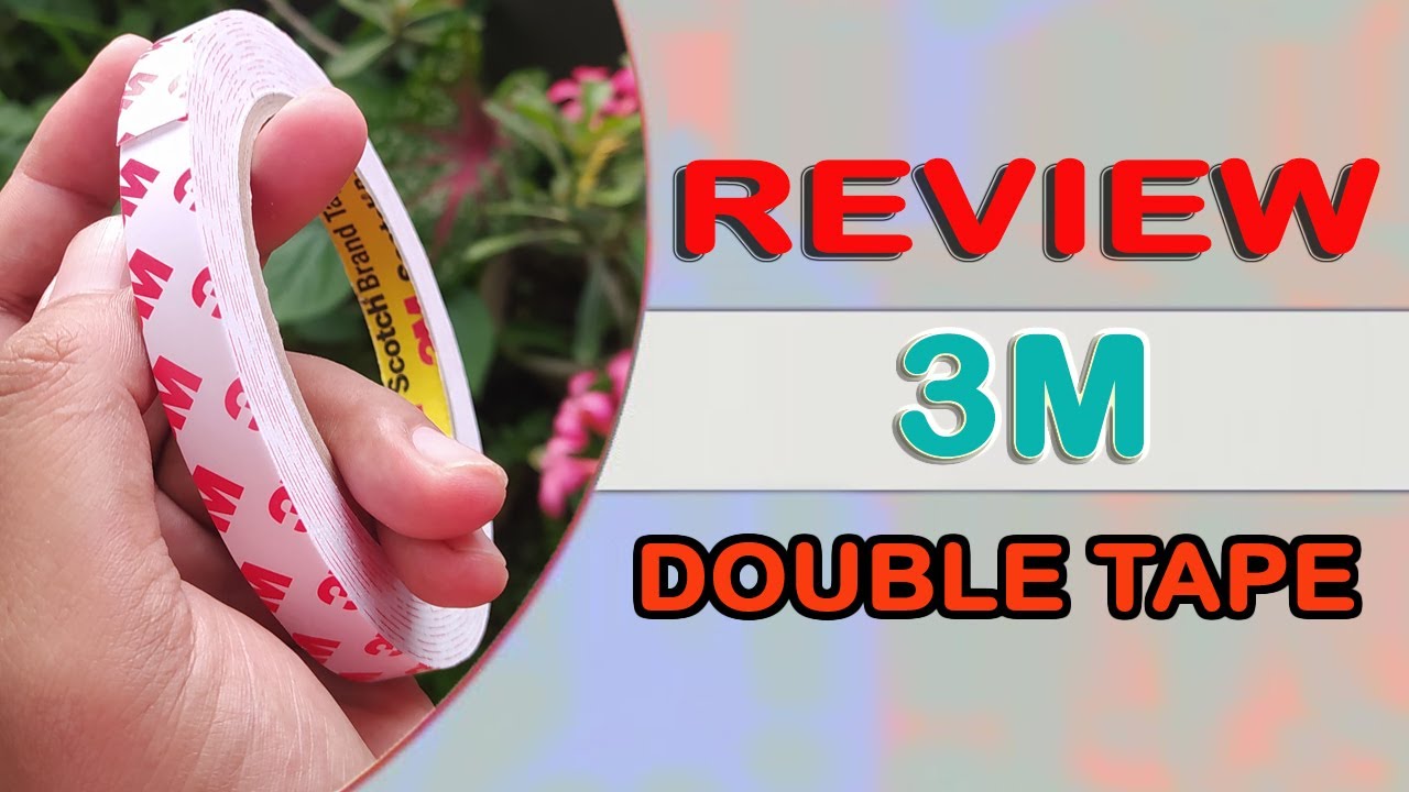 A94 3M DOUBLE TAPE SUPER KUAT DOUBLE TAPE 3M DOUBLE TAPE 3M FOAM - YouTube
