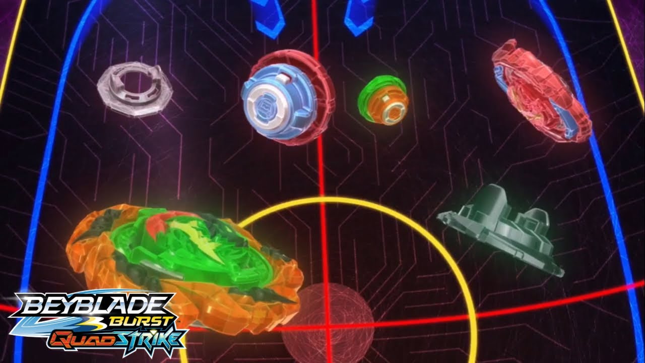 NEW LAUNCH OF PAX! Pax vs Aiger! Beyblade Burst QUADSTRIKE Épisode 21 ...