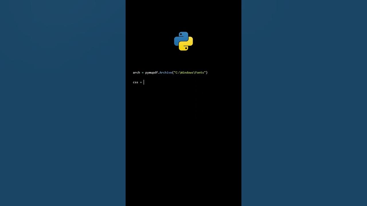 How to Use Custom Fonts in PDF Documents with PyMuPDF and Python # ...