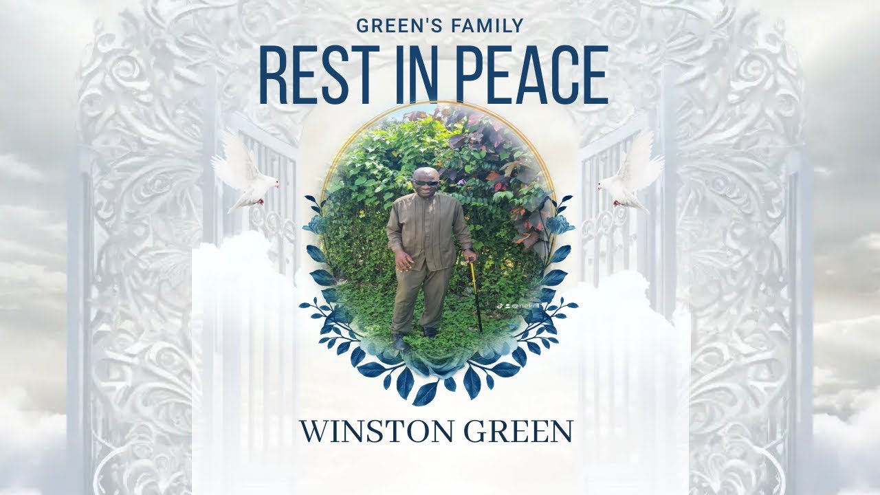 Funeral Service for late Winston Green - YouTube