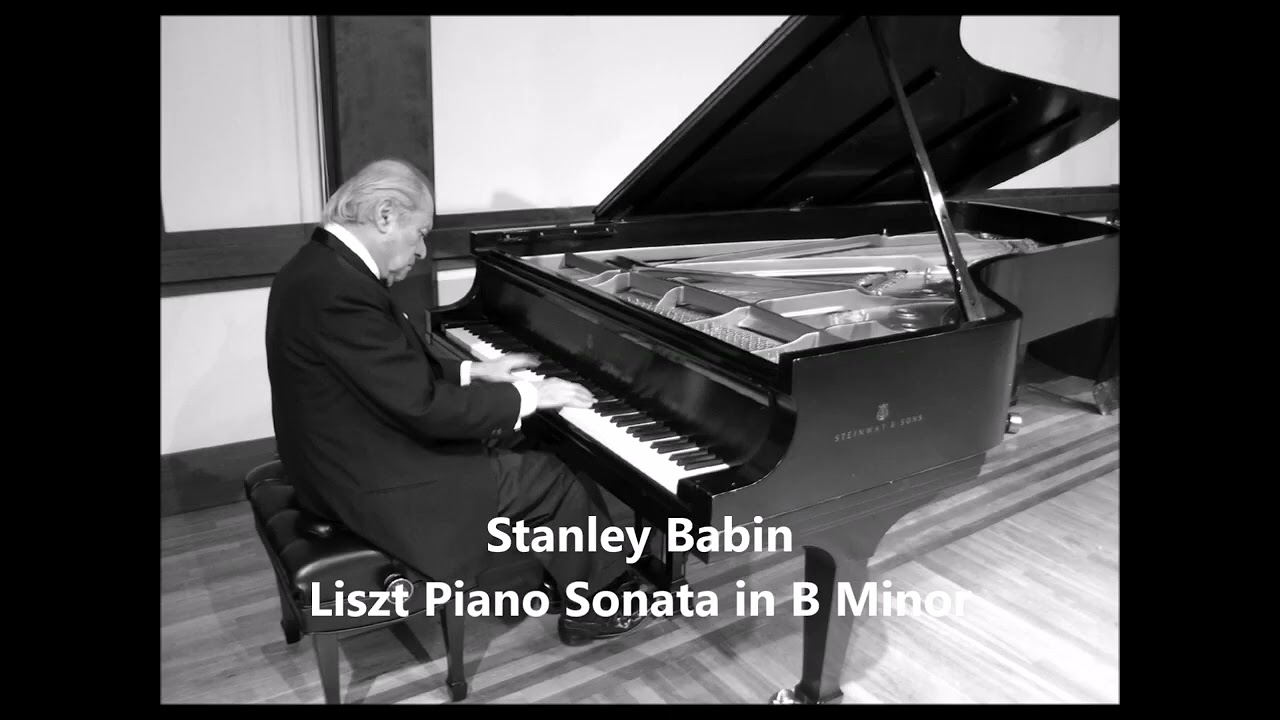 Stanley Babin Liszt Piano Sonata in B Minor 200008 Cape Cod, MA - YouTube