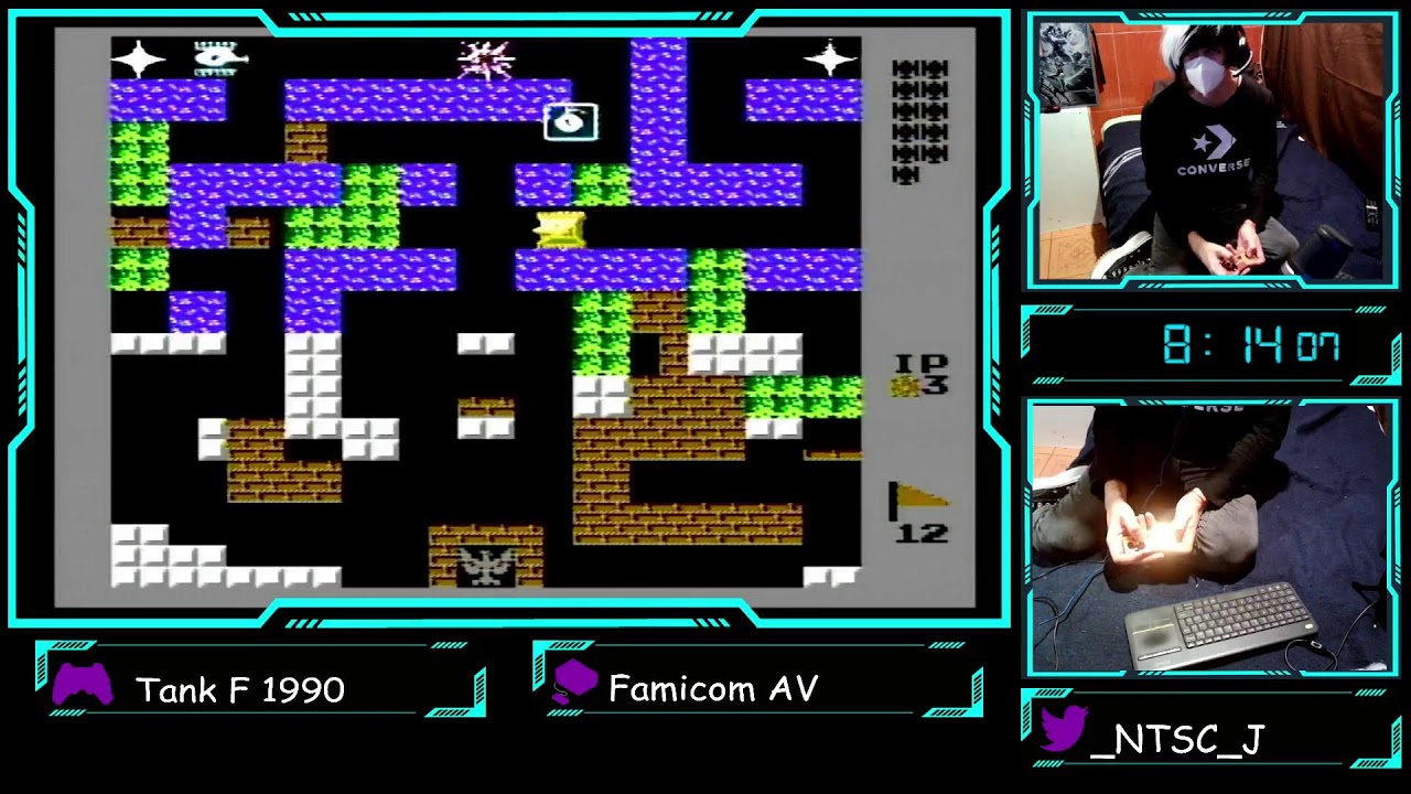 Battle City / Tank 1990 Nes - YouTube