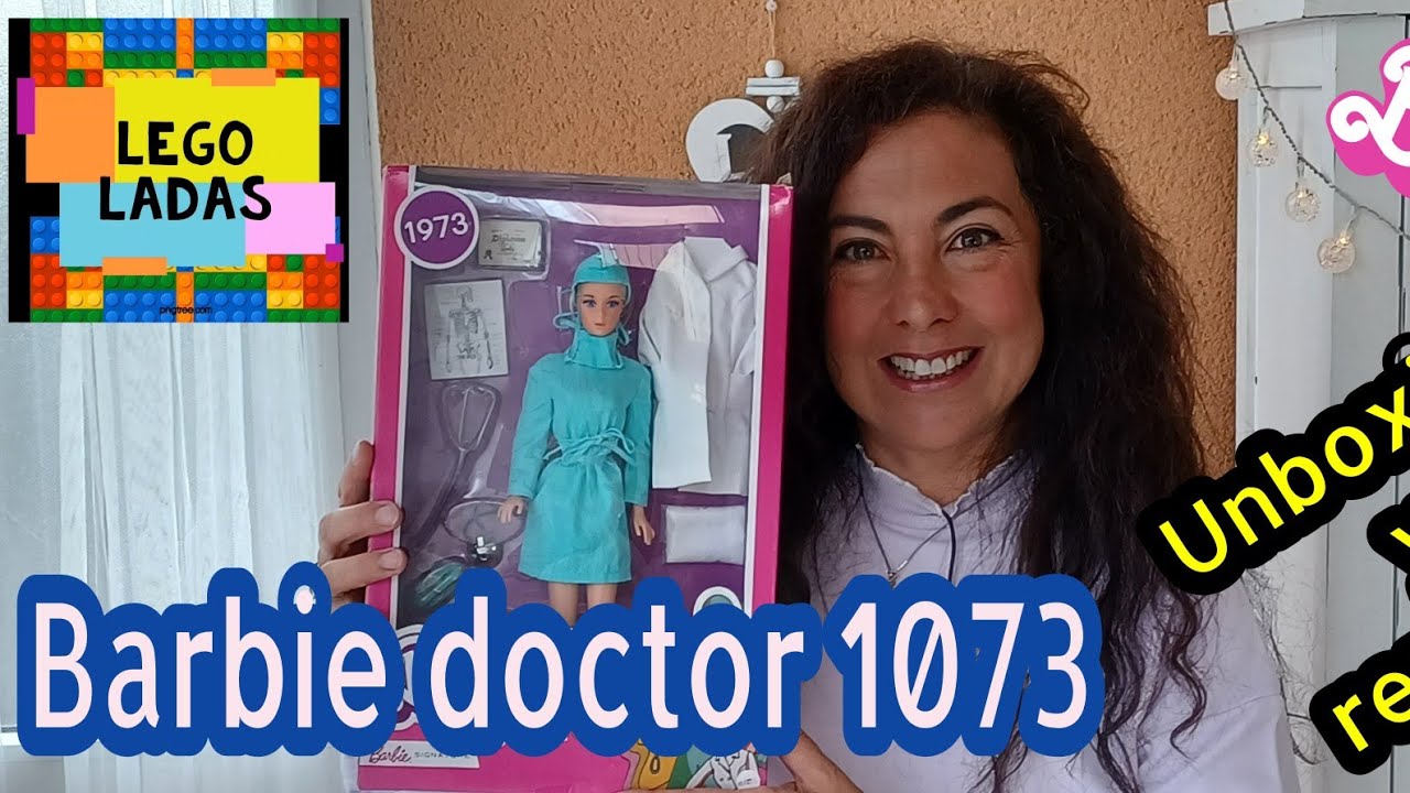 Barbie doctor 1973, unboxing, review y muuucho más - YouTube