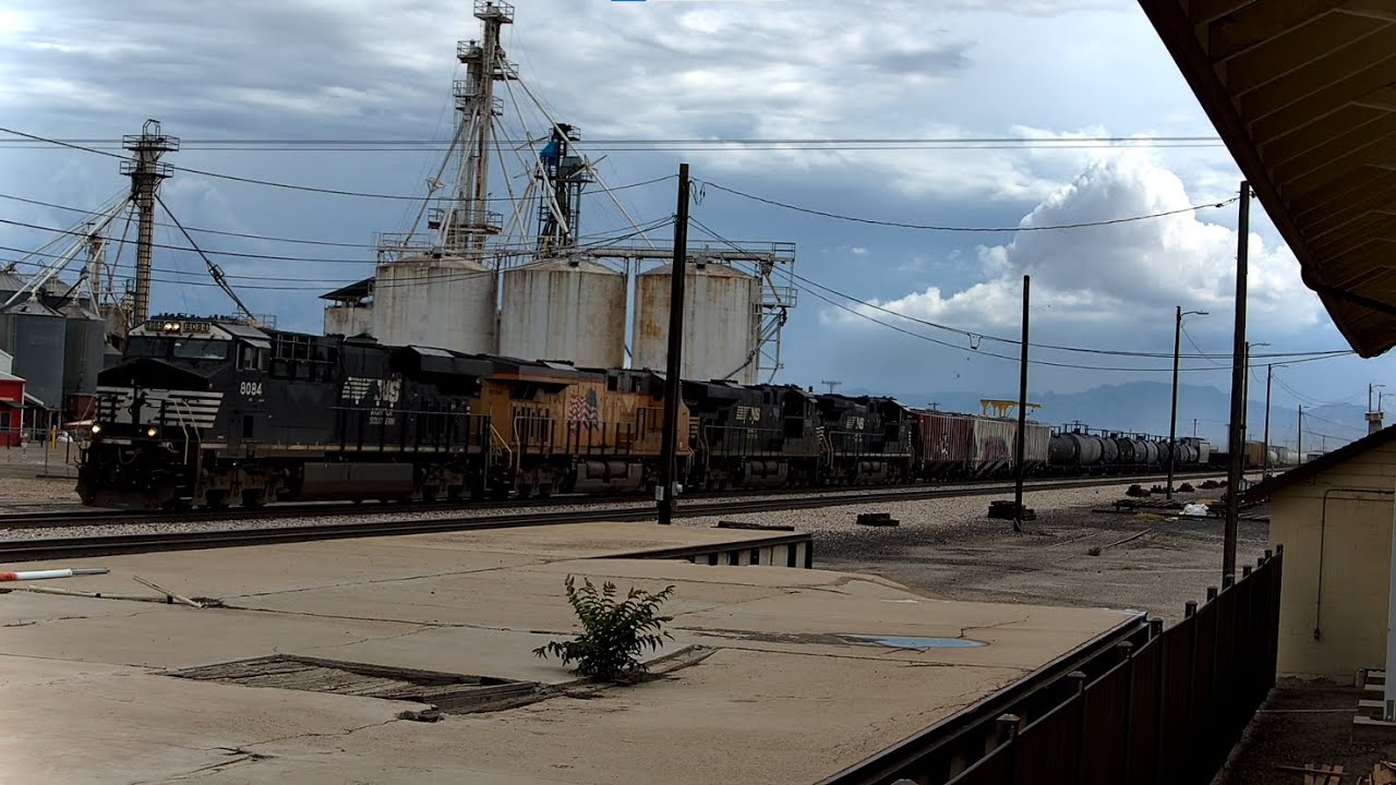 NS 8084 East at Willcox on 06/26/2022 - YouTube