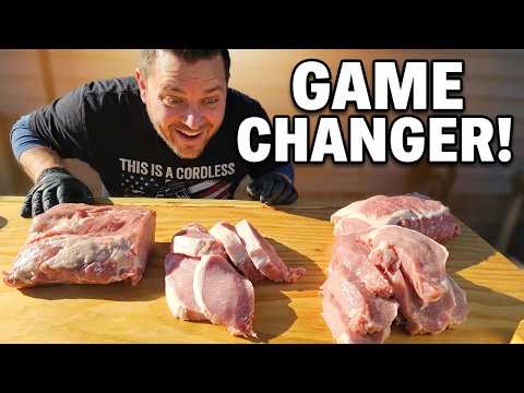 How to cut your Pork Loin - YouTube