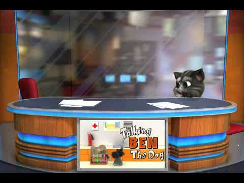 Talking Tom & Ben News:FIGHT!! - YouTube